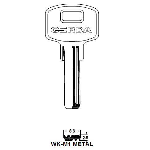 GERDA WKM1 METAL – JMA Polska